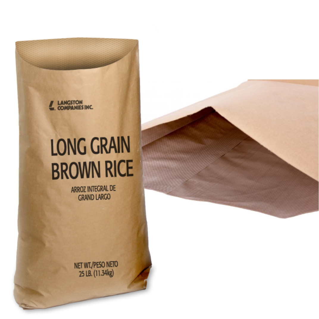 Woven Poly/Burlap Bags - Langston Bag